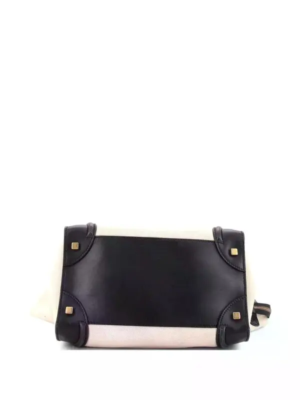 Celine Luggage Nano Satchel - Neutrals