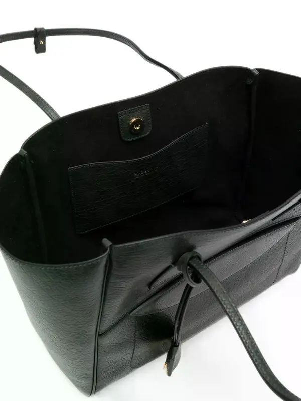 HIDESINS Grainy Leather Shopper Tote Bag