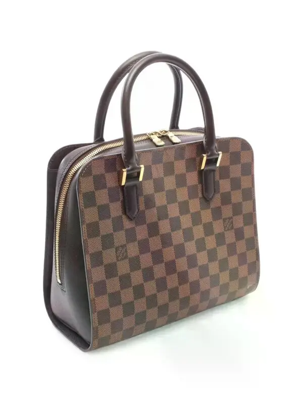 LOUIS VUITTON 2000 Damier Ebene Triana Handbag