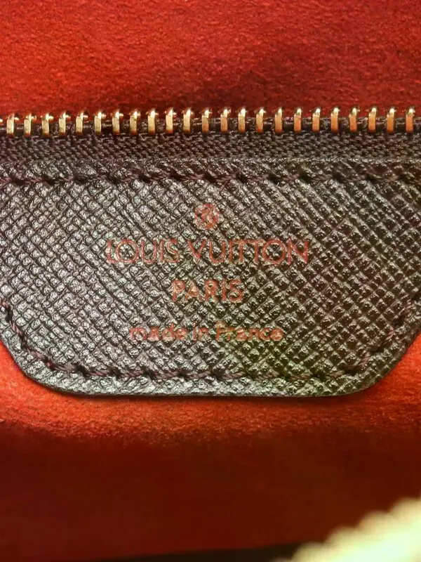 LOUIS VUITTON 2000 Damier Ebene Triana Handbag