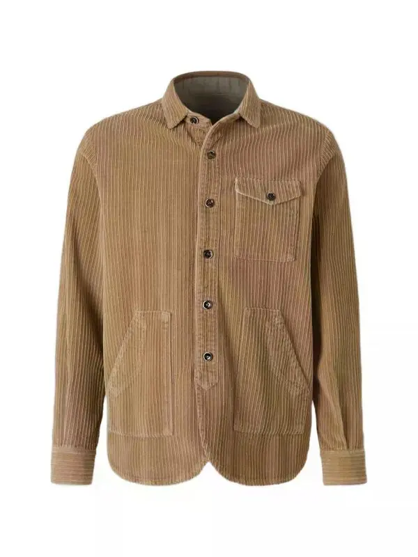 NINE:INTHE:MORNING Corduroy-texture Button-up Jacket
