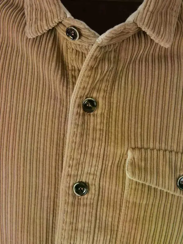 NINE:INTHE:MORNING Corduroy-texture Button-up Jacket