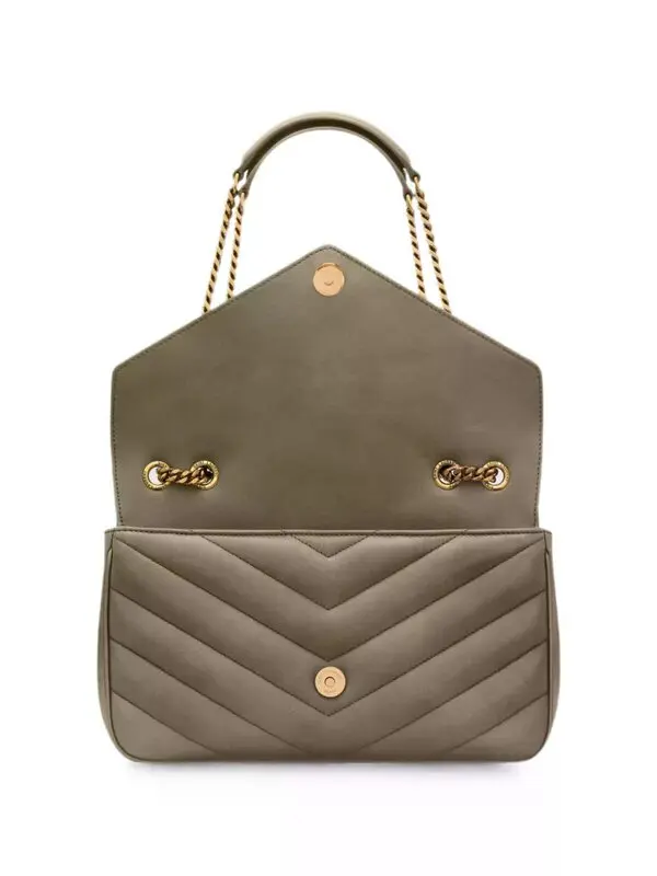 Saint Laurent Loulou Medium In Matelassé Lambskin