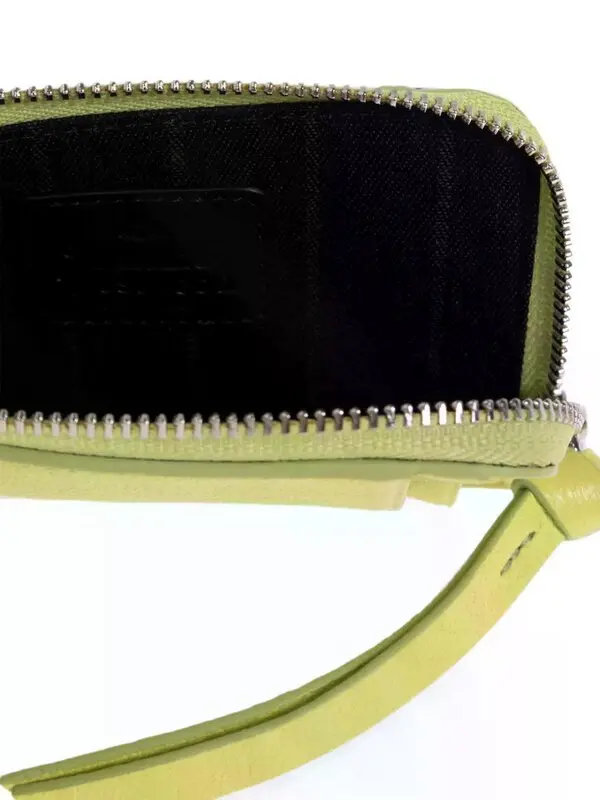VIVIENNE WESTWOOD Orb-plaque Grained Leather Card Holder