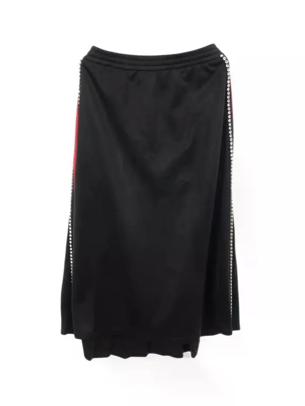 Gucci Embellished Pleated Midi Skirt