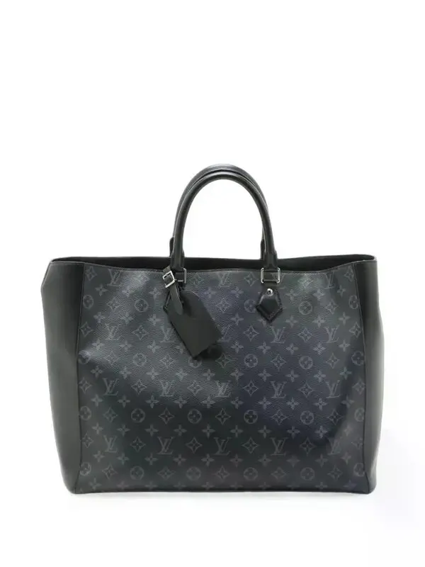 LOUIS VUITTON 2019 Monogram Eclipse Grand Sac Tote Bag
