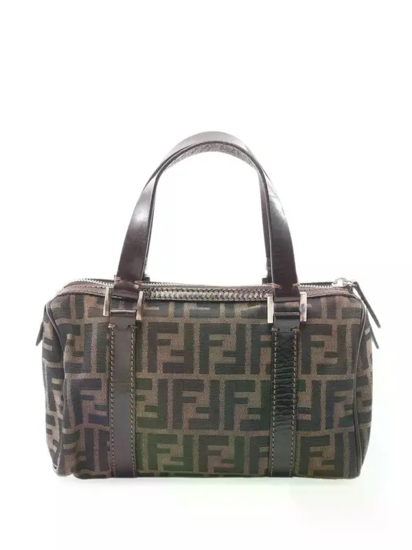 Fendi Zucca Boston Bag