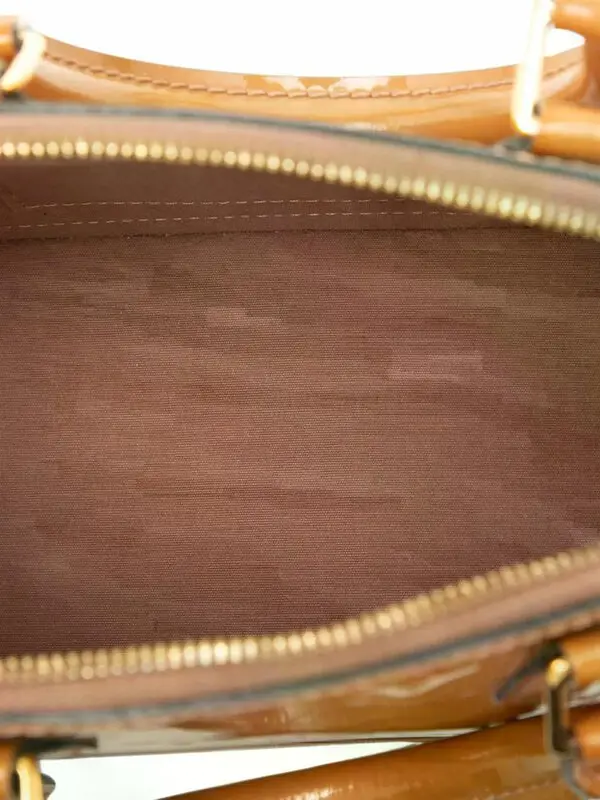 LOUIS VUITTON 2013 Monogram Vernis Alma Bb Satchel