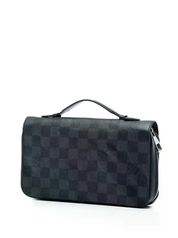 LOUIS VUITTON 2019 Damier Graphite Zippy Xl Wallet Long Wallets