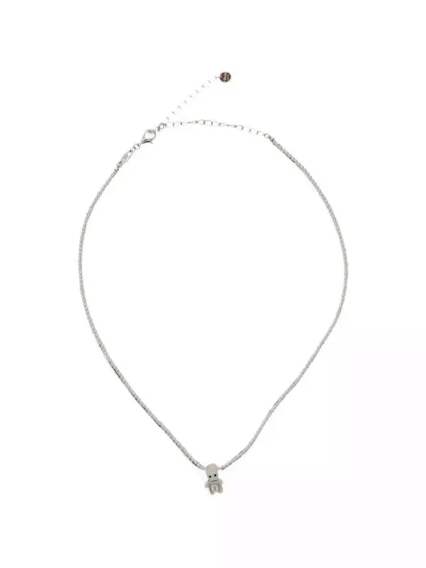 YVMIN Rabbit-pendant Beaded Necklace