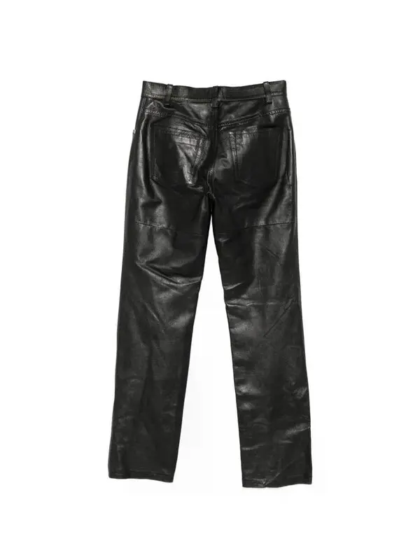 Helmut Lang 2000s Leather Trousers