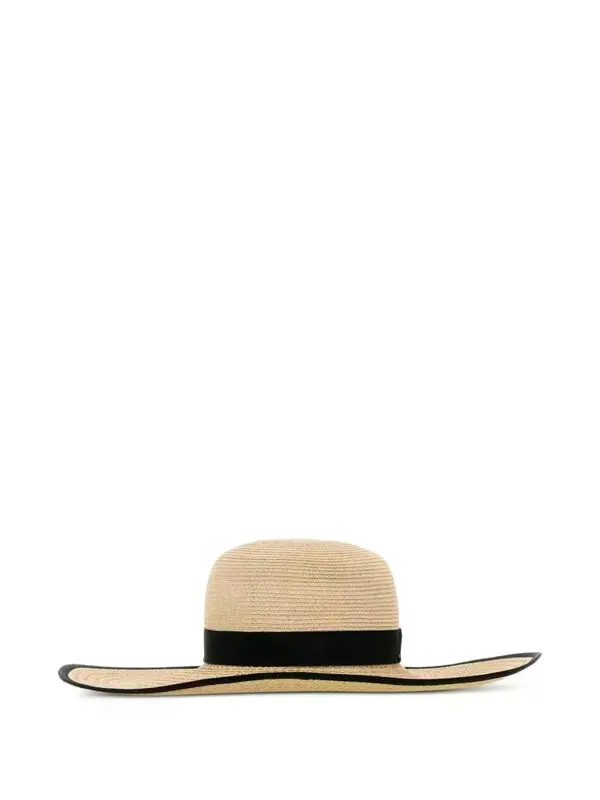Agnona Hemp Ribbon Hat