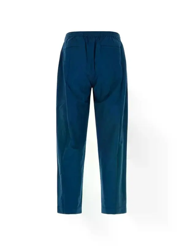 BAZISZT Neon Embroidered Cotton Trousers