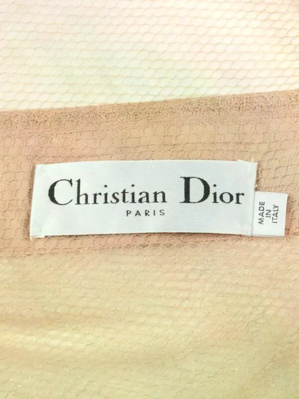 Dior Embroidered Fishnet Zip-up Bomber Jacket