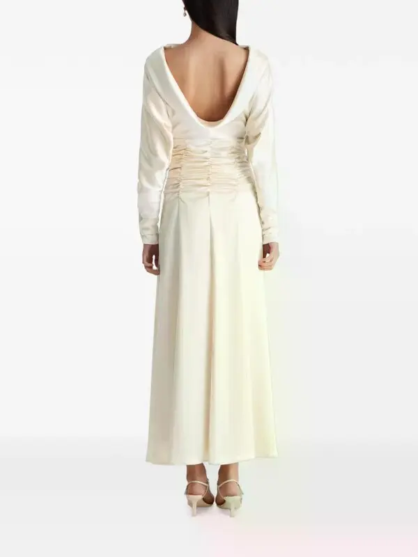VIOLANTE NESSI Ruched Gown