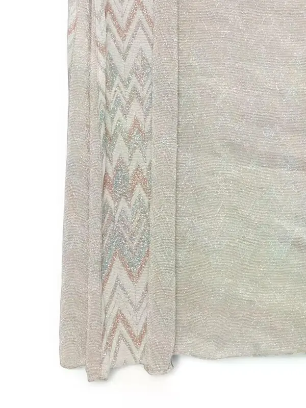 IU RITA MENNOIA Zigzag-knit Cover-up