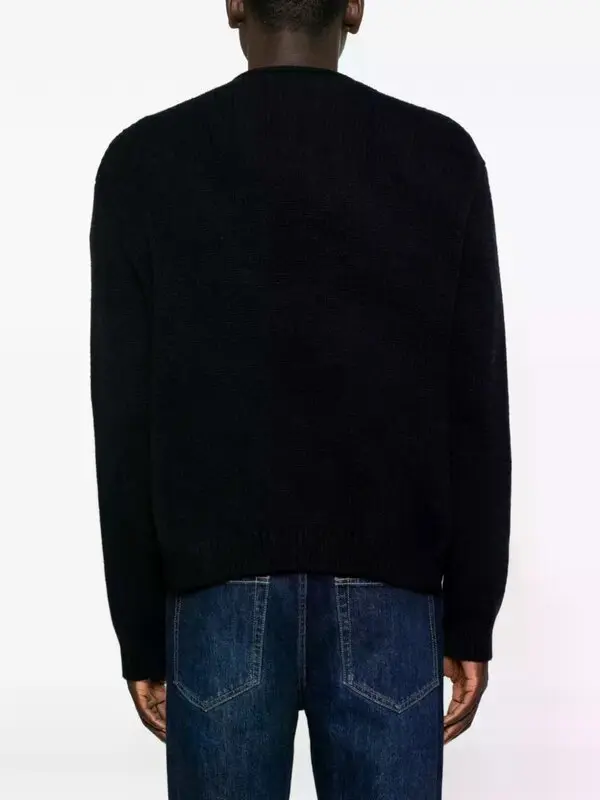 THE ROW Markhim Ribbed-knit Crew-neck Sweater