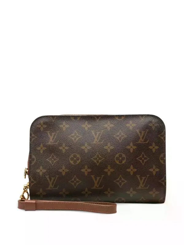 LOUIS VUITTON 2007 Monogram Orsay Clutch Bag