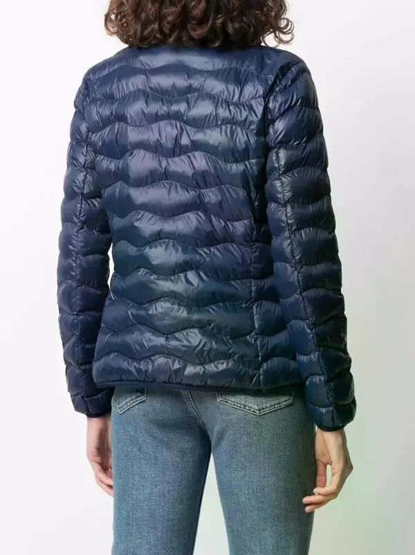 EA7 Logo-print Padded Jacket