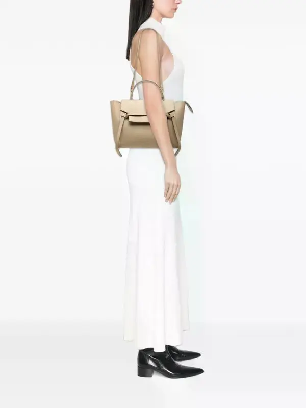 Celine 2017 Mini Grained Calfskin Belt Bag Satchel