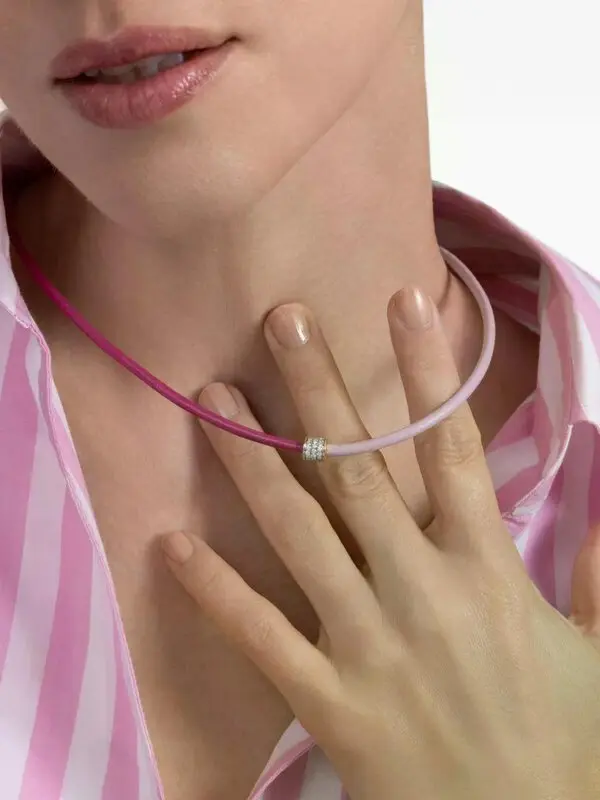 EDINA KISS Sapphire Cord Necklace