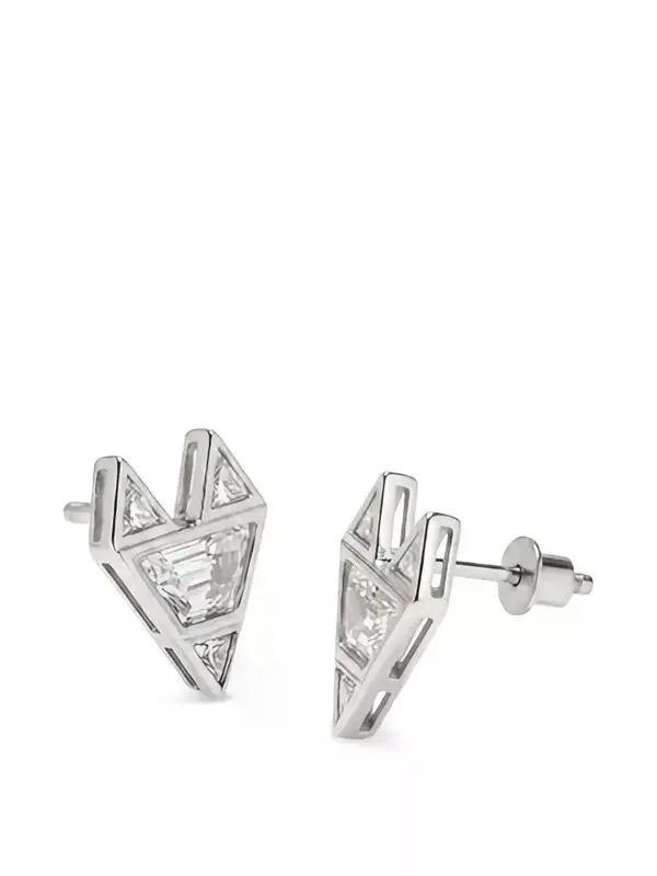 DI VOLPE Volpaccio Sapphire-embellished Stud Earrings
