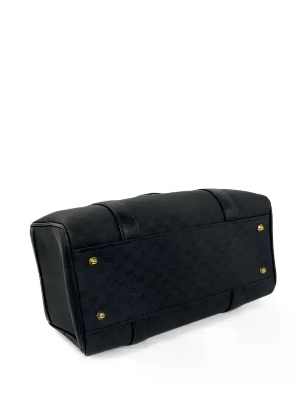 Gucci Micro Gg Canvas Boston Bag