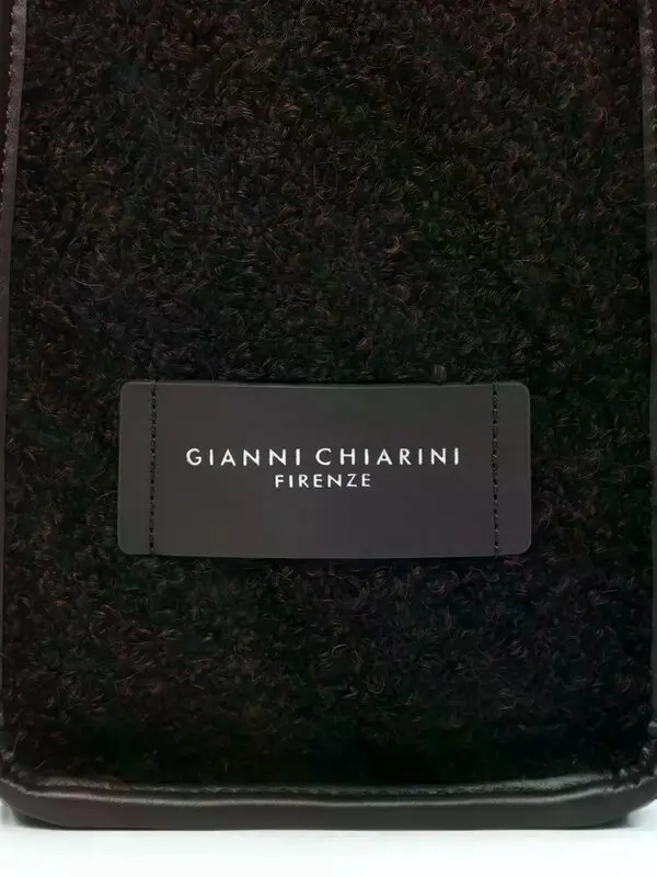 GIANNI CHIARINI Marcella Bouclé Tote Bag
