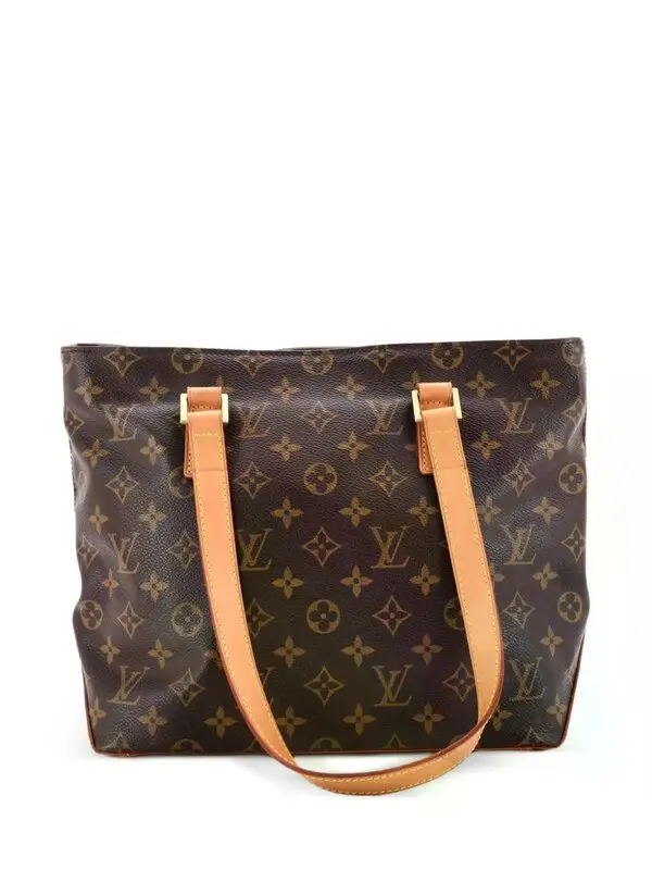 LOUIS VUITTON Cabas Piano Monogram Canvas Tote Bag - Brown