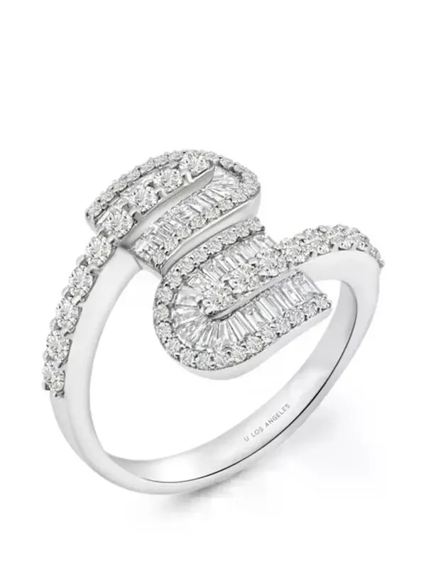 U LOS ANGELES U Duo Diamond Ring