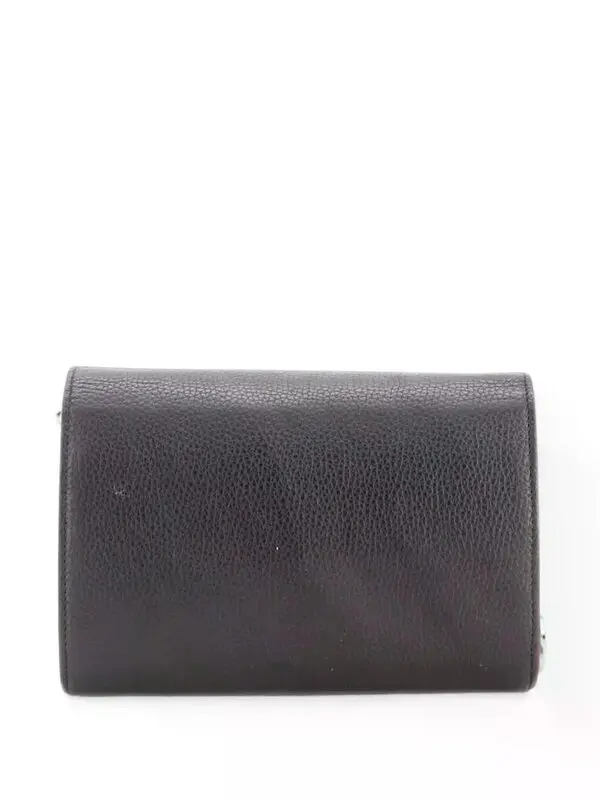 Gucci Gg Marmont Chain Wallet - Black
