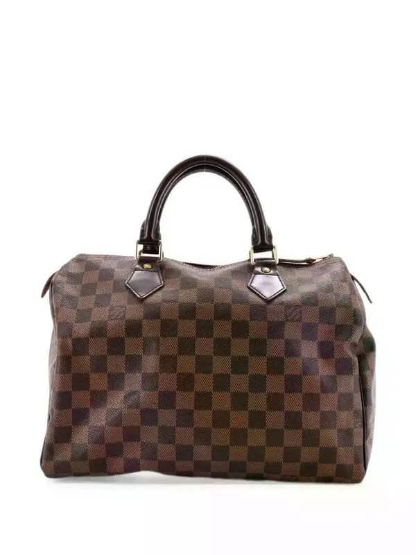 LOUIS VUITTON Speedy Handbag Damier 30 Satchel