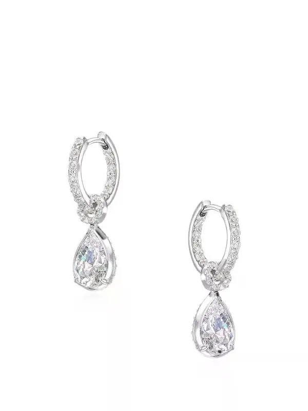 ANABELA CHAN Lab-grown Diamond Pear Hoop Earrings