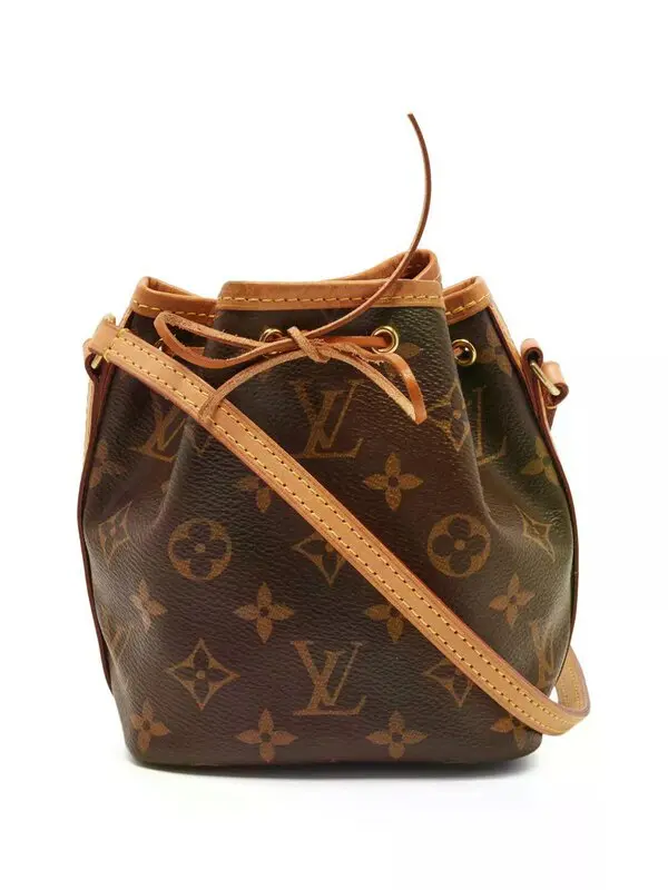 LOUIS VUITTON 2019 Nano Noé Monogram Bucket Bag