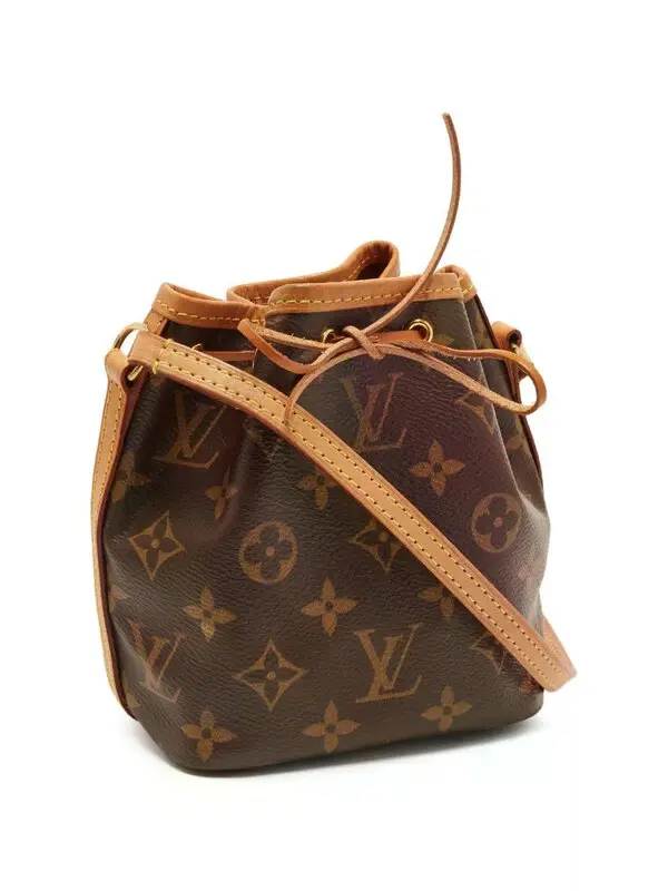 LOUIS VUITTON 2019 Nano Noé Monogram Bucket Bag