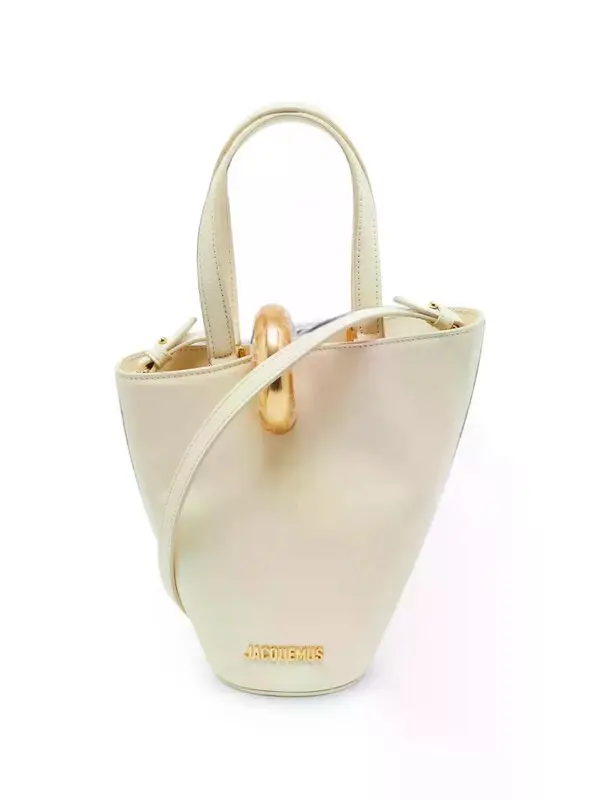 Jacquemus Le Petit Bambola Leather Tote Bag