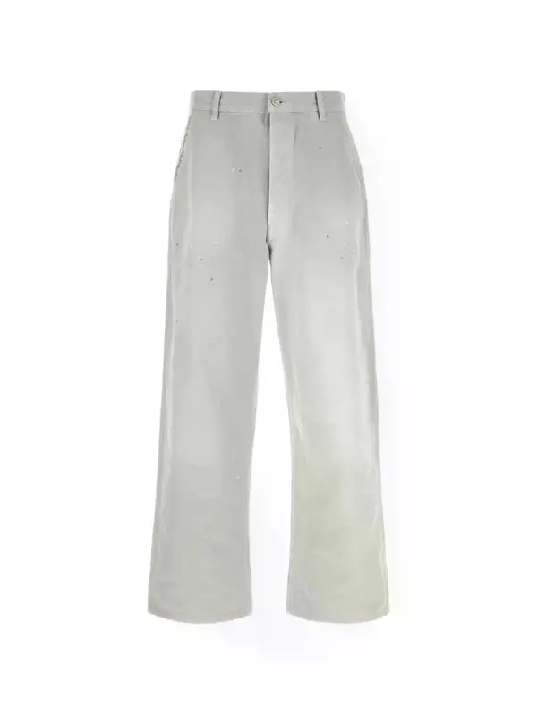 MAISON MARGIELA Paint-splatter Wide-leg Trousers