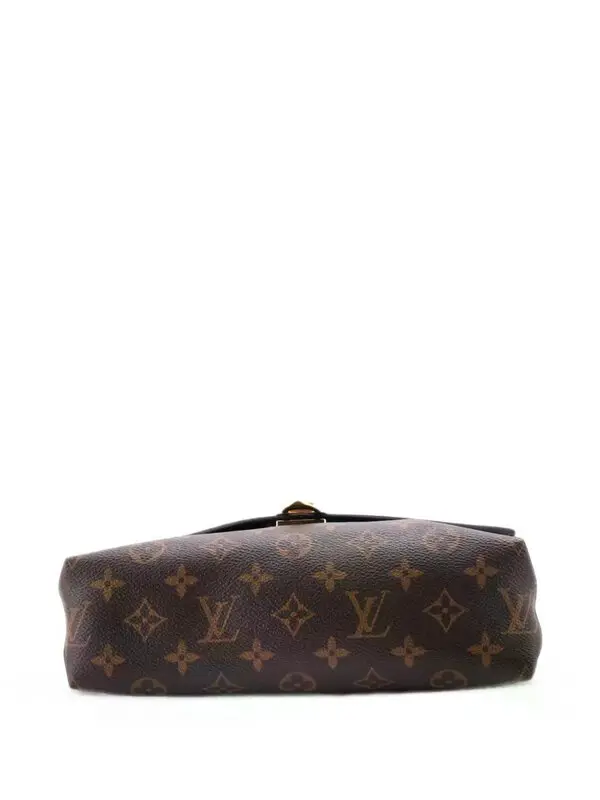 LOUIS VUITTON Saint Placide Handbag Monogram Canvas And Leather Shoulder Bag