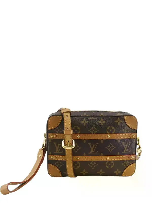 LOUIS VUITTON 2019-2021 Monogram Legacy Soft Trunk Pochette Shoulder Bag - Brown