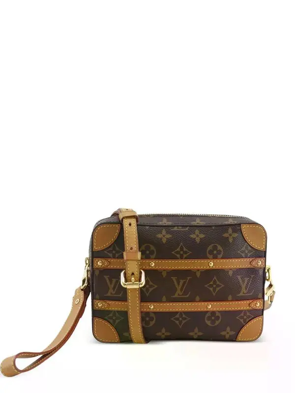 LOUIS VUITTON 2019-2021 Monogram Legacy Soft Trunk Pochette Shoulder Bag - Brown