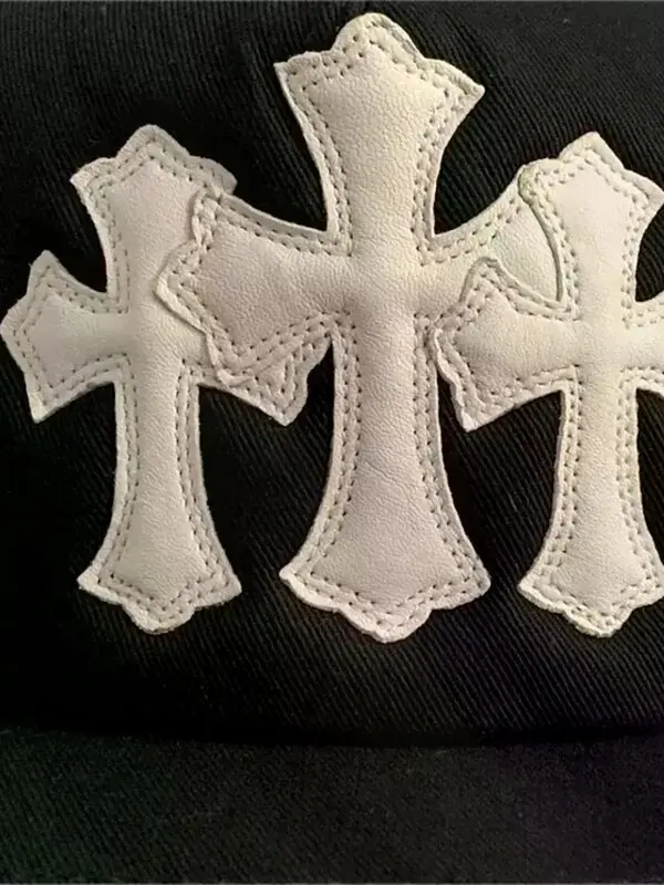 Chrome Hearts Cemetery Cross Trucker Hat