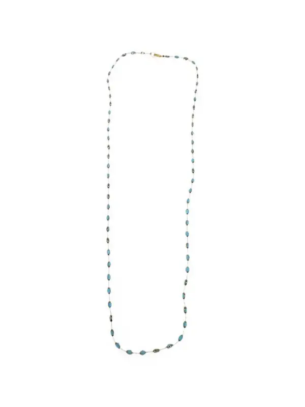 MADISON Turquoise Bead Necklace