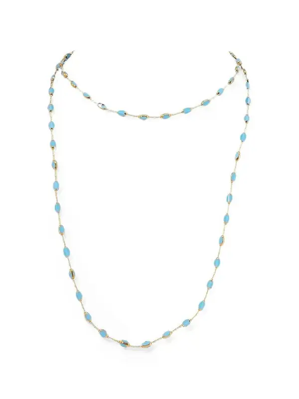 MADISON Turquoise Bead Necklace