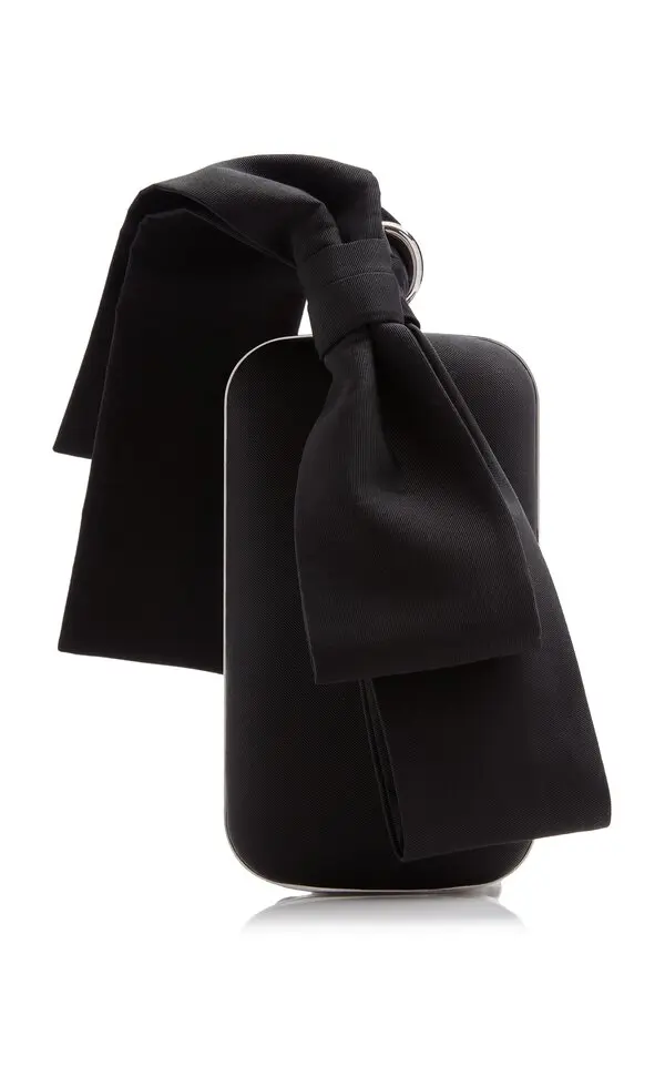 Givenchy Vertical Bow Silk-blend Minaudiere Bag