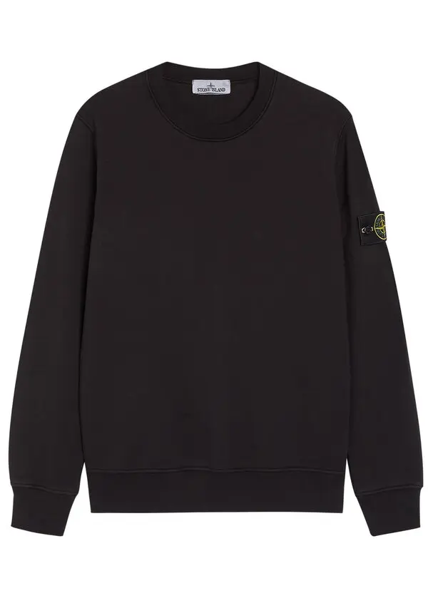 Stone Island Logo Cotton Sweatshirt