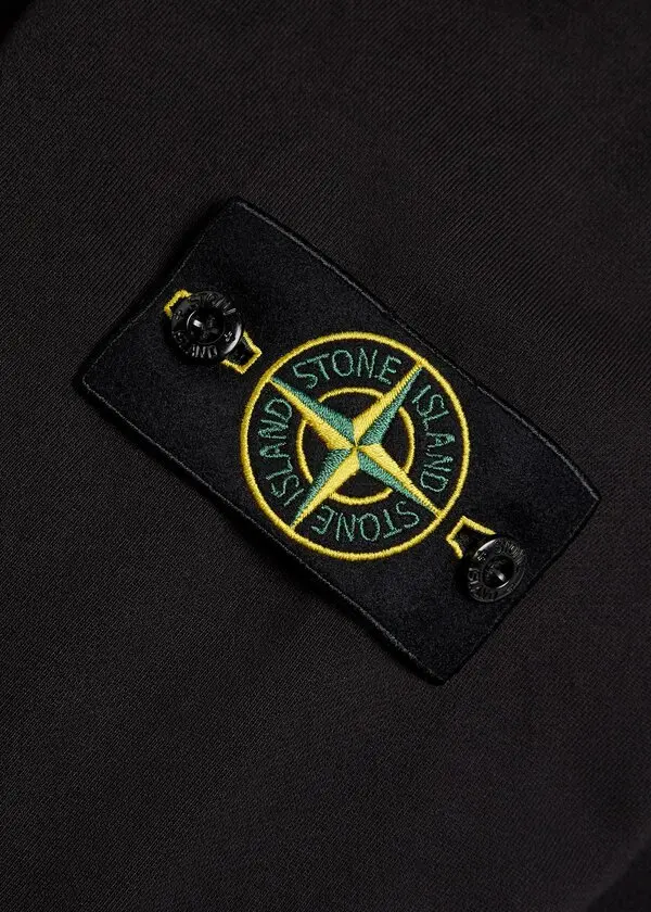 Stone Island Logo Cotton Sweatshirt