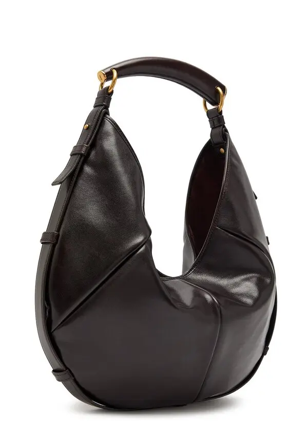 Saint Laurent Mombasa Medium Leather Shoulder Bag