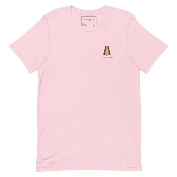 ANCHOR & CREW Cotton Three Field Notes Organic Cotton T-shirt