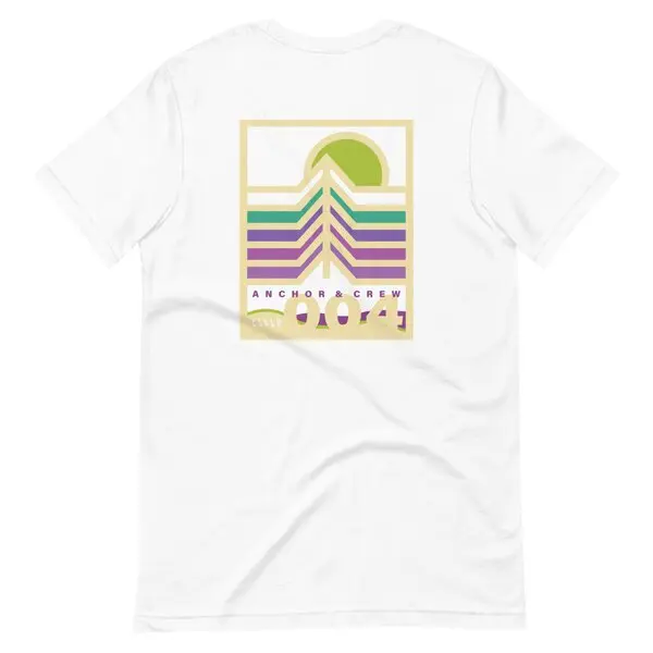 ANCHOR & CREW Four Field Notes Organic Cotton T-shirt