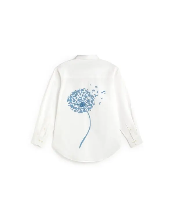 THINKING MU Dandelion Oversize Shirt
